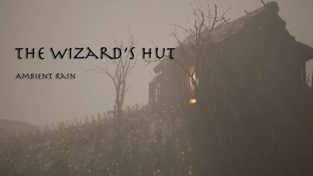Wizard’s Fantasy Home | 8 Hours Of Rain | Instant Sleep | Ambience ...