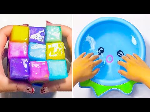 Relaxing and Satisfying Slime Video #377 | Aww Relaxing