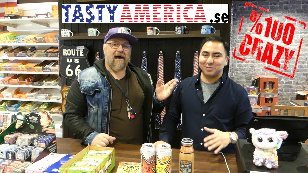 MY NEW SPONSOR TASTY AMERICA(AMERICAN STORE) - YouTube