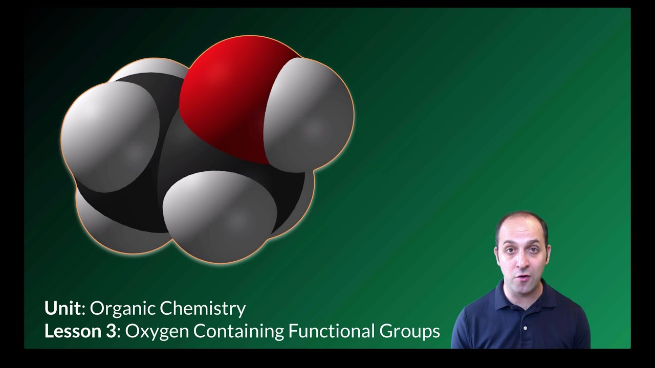 K-Chem 13.3: Oxygen-Containing Functional Groups - YouTube