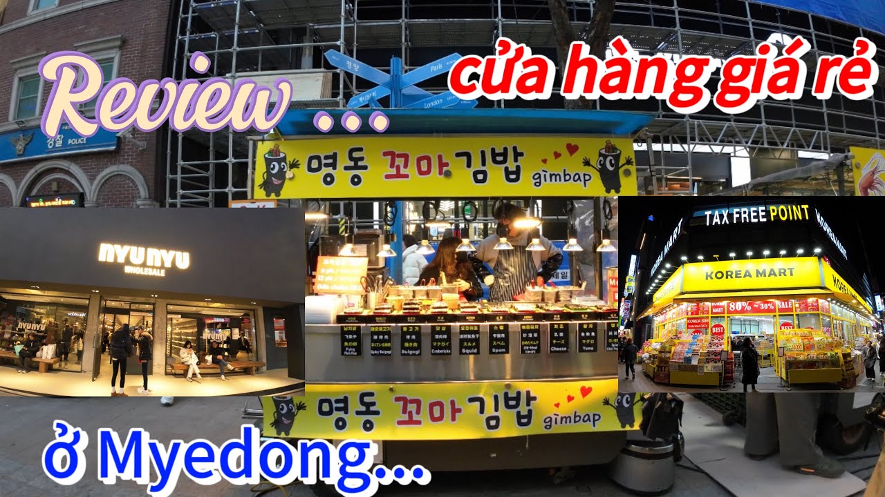 Vlog 141 : Review cửa hàng giá rẻ ở Myeongdong - Hàn Quốc | nơi yêu ...