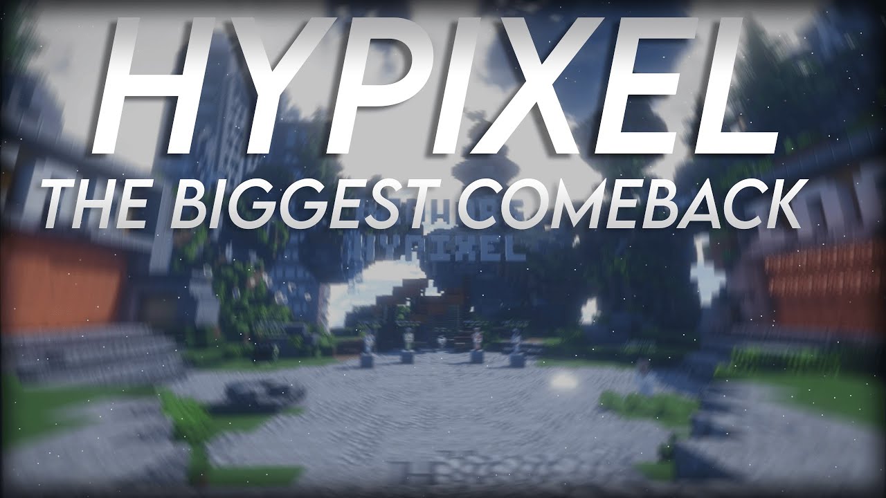 Did Hypixel Just Make The Biggest Comeback - YouTube