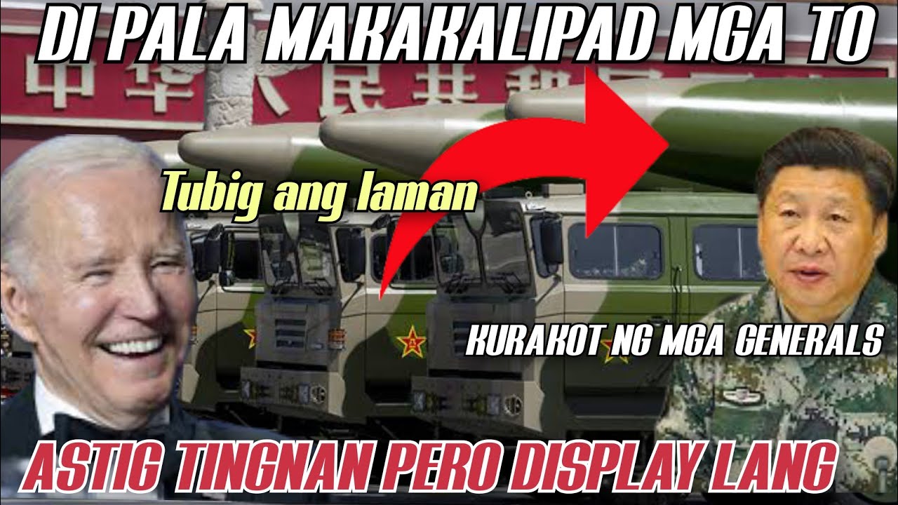 China Long Range Ballistic Missile WALANG FUEL: nilalagyan ng tubig ...