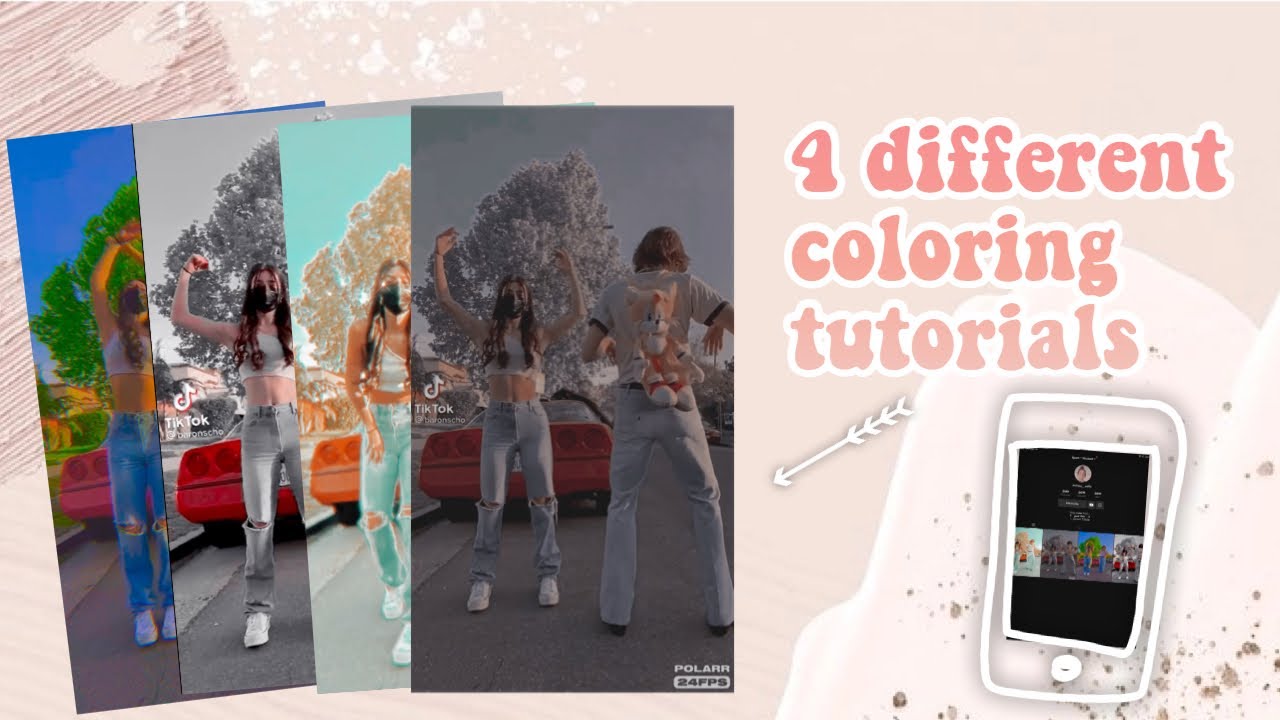 4 DIFFERENT coloring tutorials - YouTube