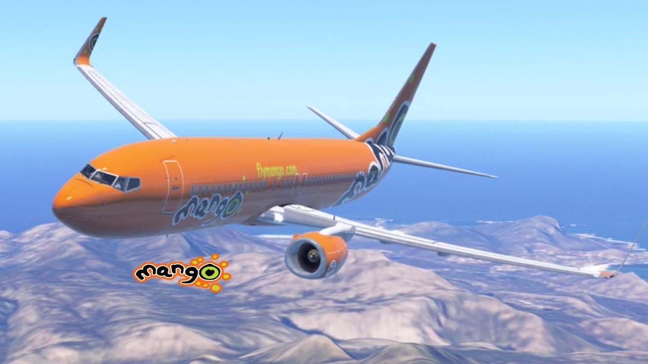 Mango Airlines (Boeing B737-800) - TakeOff & Landing | Cape Town Int'l ...