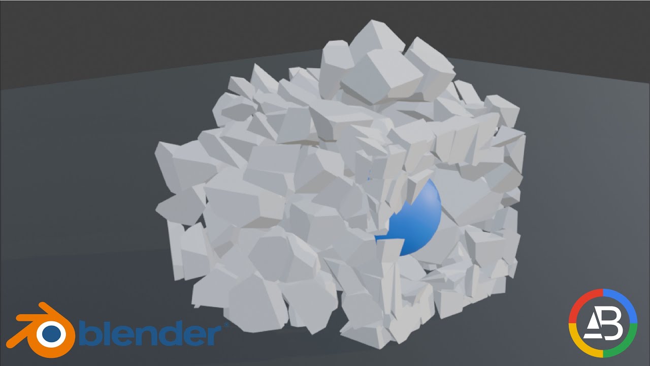 Destroy ANY Object in Blender Realistic Breaking Animation Tutorial! - YouTube