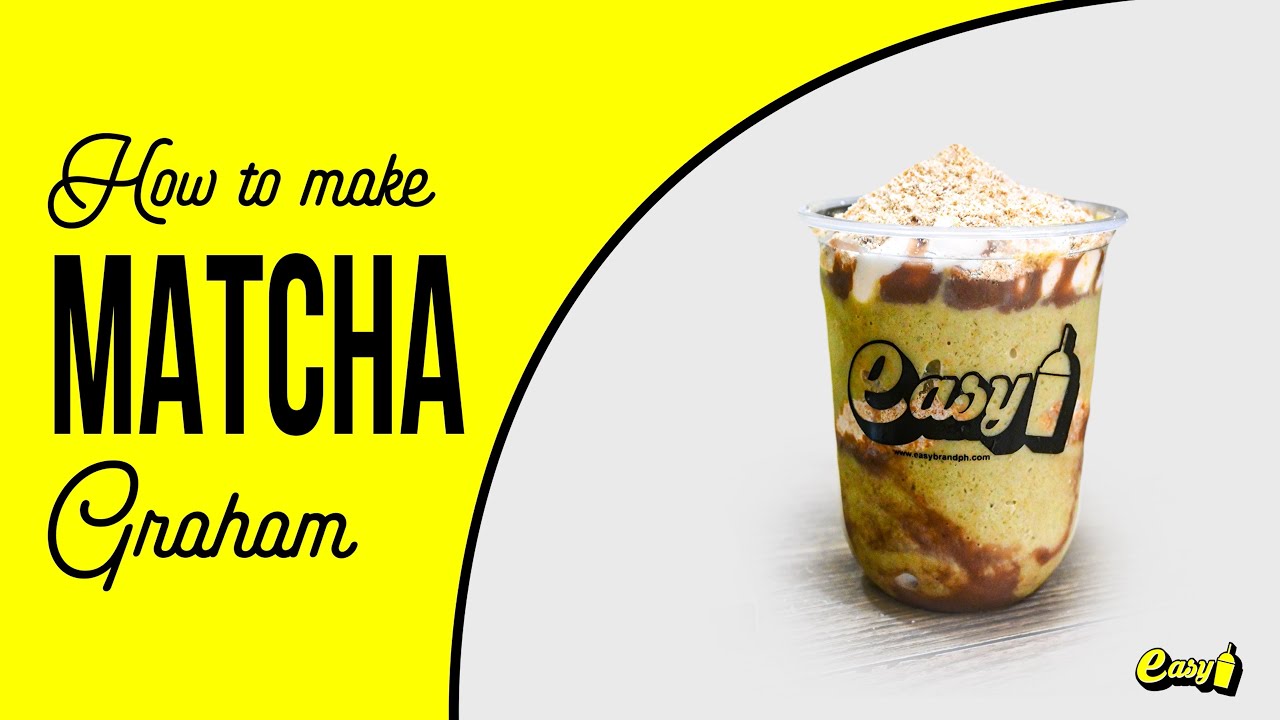 How to make Matcha Graham | EASYBRAND | - YouTube