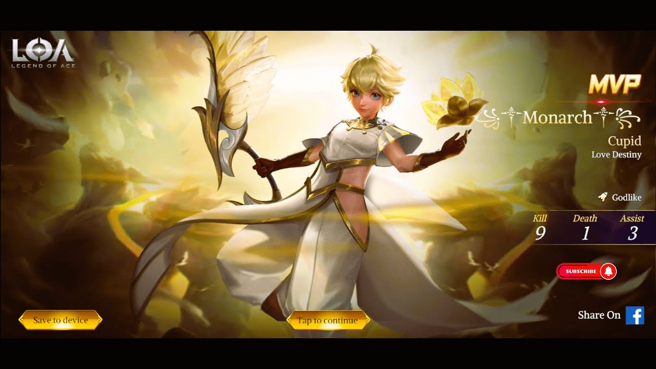 Legend Of Ace pro build Ranked Gameplay Cupid 「Android」 - YouTube