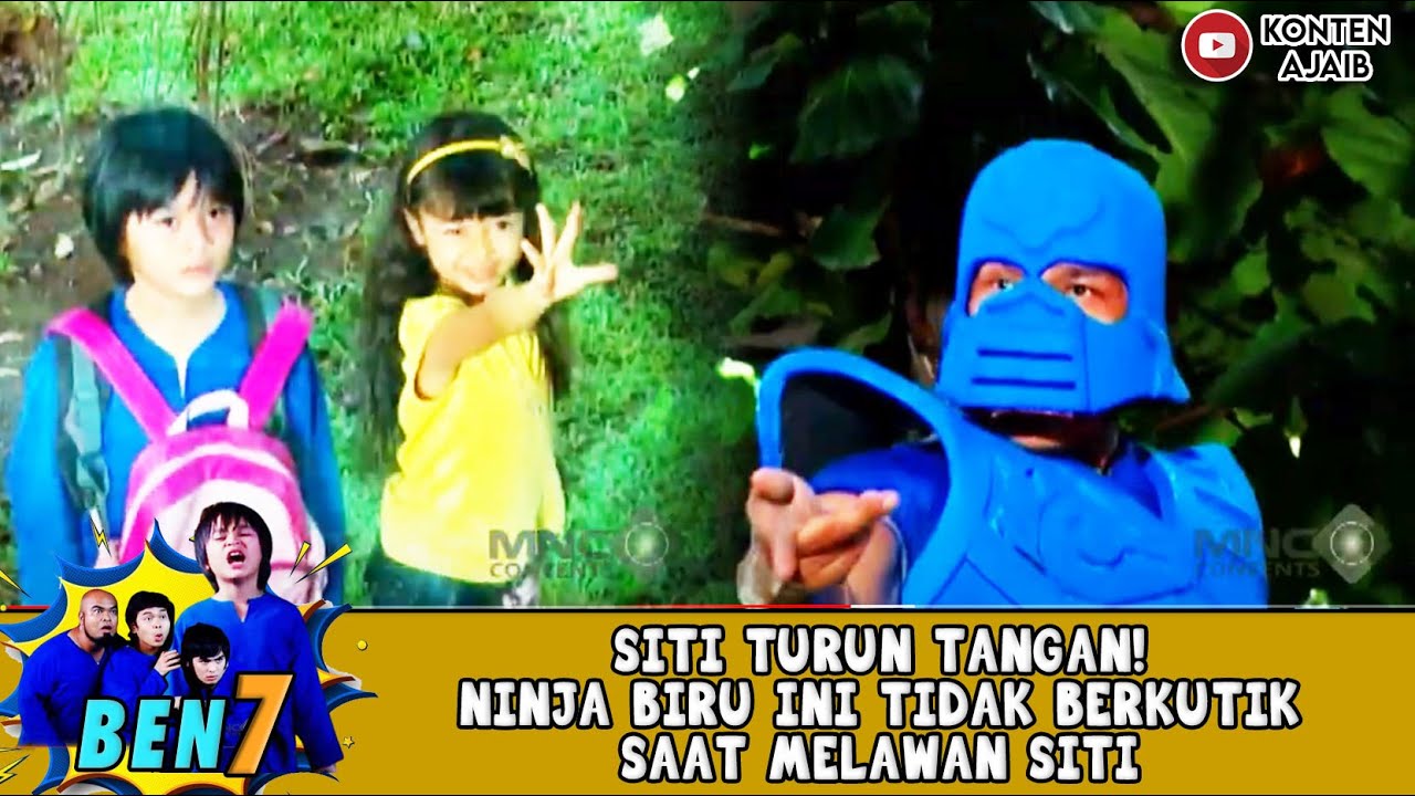 SITI TURUN TANGAN! NINJA BIRU INI TIDAK BERKUTIK SAAT MELAWAN SITI ...