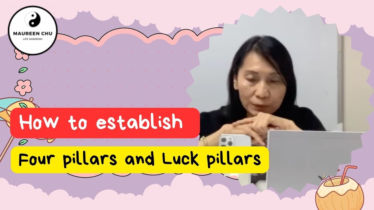How to establish Four pillars and Luck pillars - YouTube