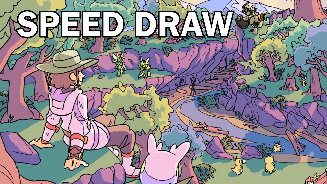 Speed Draw | The Heartwood - YouTube