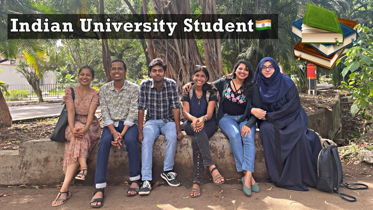 Life of Indian students in university 🇮🇳 | Mumbai monsoons and fun 🌧 ...