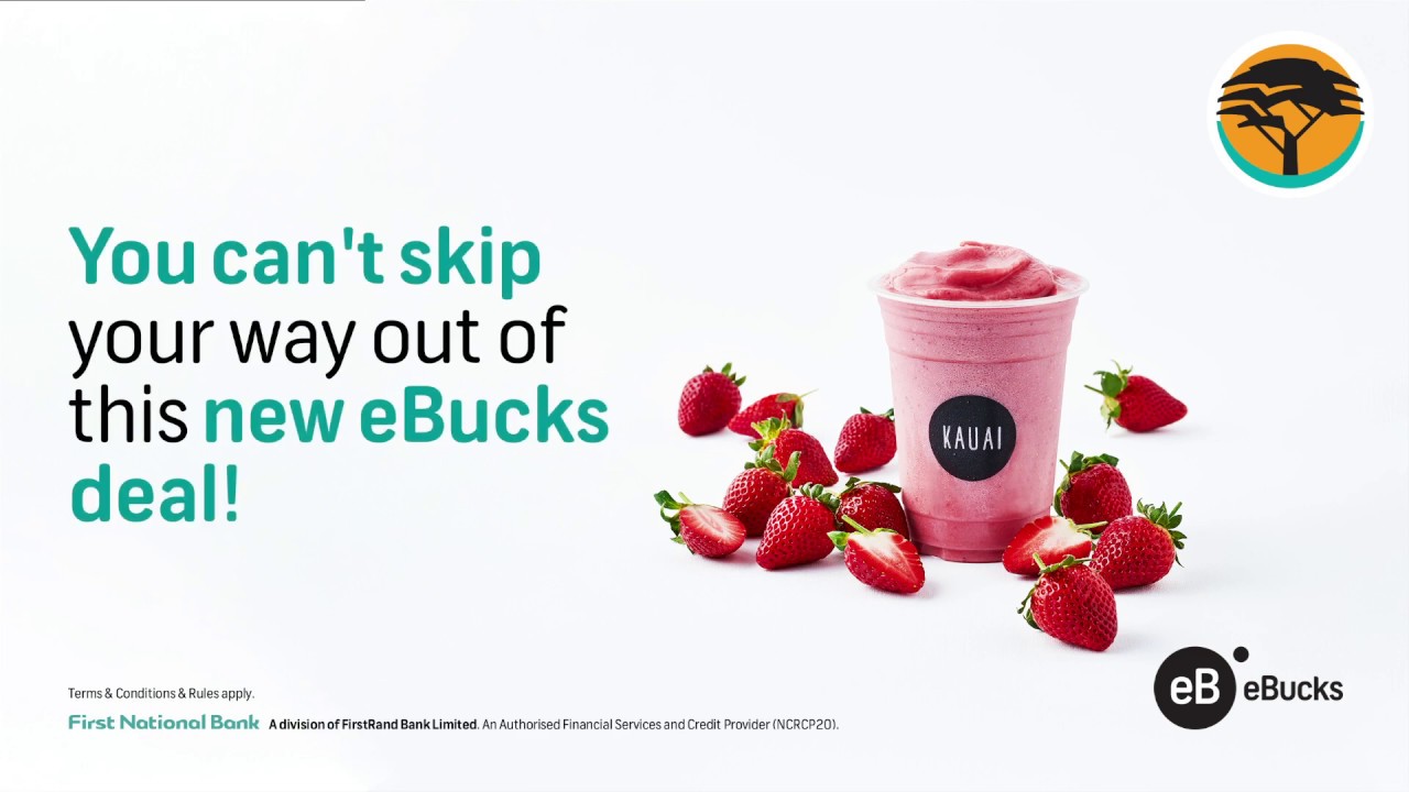 FNB eBucks and Kauai benefits - YouTube