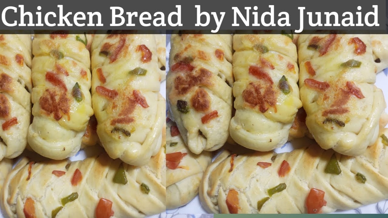 Chicken bread By Nida Junaid Brackfast and lunch box idea - YouTube