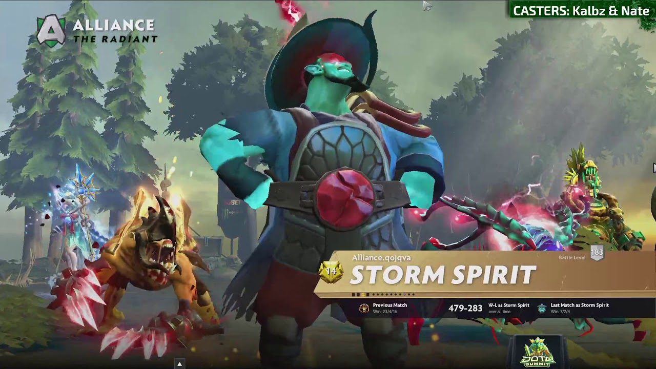 Alliance vs Team Serenity Game 1 (Bo2) | Dota Summit 10 - YouTube