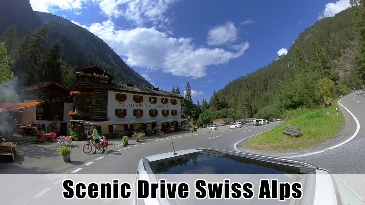 Travel • Scenic Drive Swiss Alps • Roadtrip Summer 2020 • POV ...