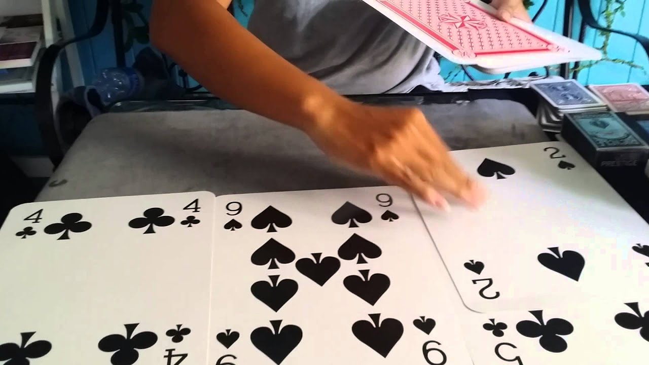 21 Card Trick Ver 1 Youtube