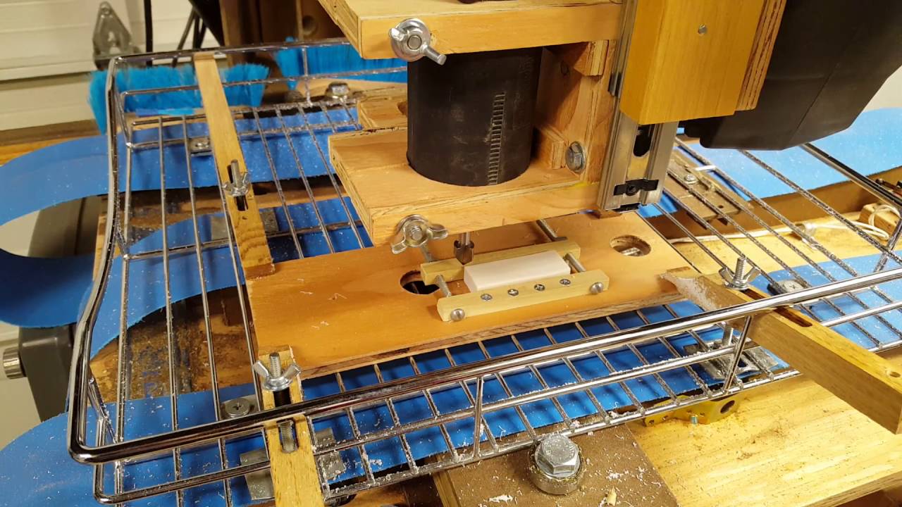 CNC Engraving with a DIY Mini Vise - YouTube