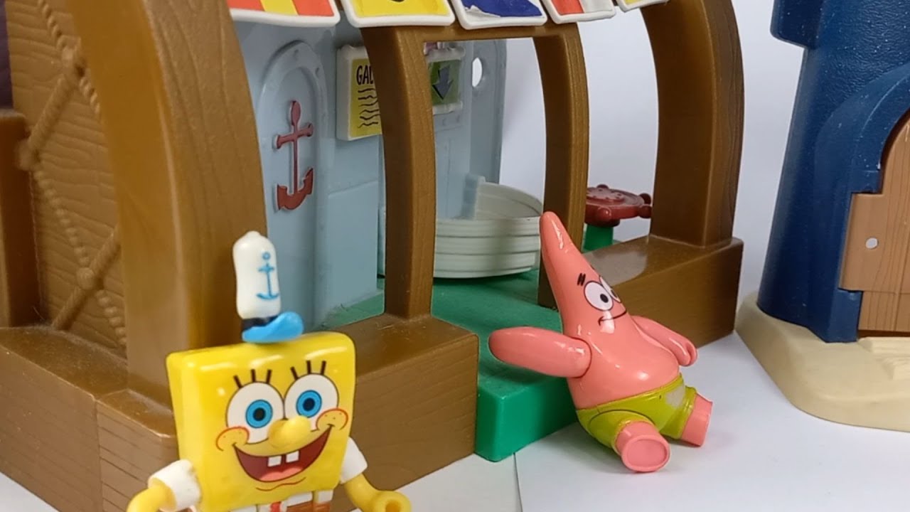 Toys For Kids, Kids Toys, Kids Playing With Spongebob Squarepants Toys ...