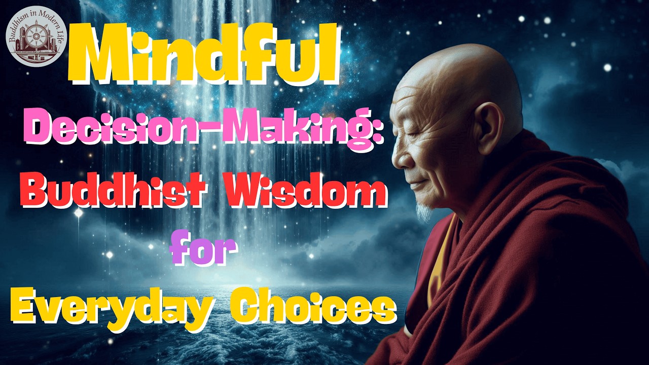 Mindful Decision-Making: Buddhist Wisdom for Everyday Choices | Buddhism in Modern Life - YouTube
