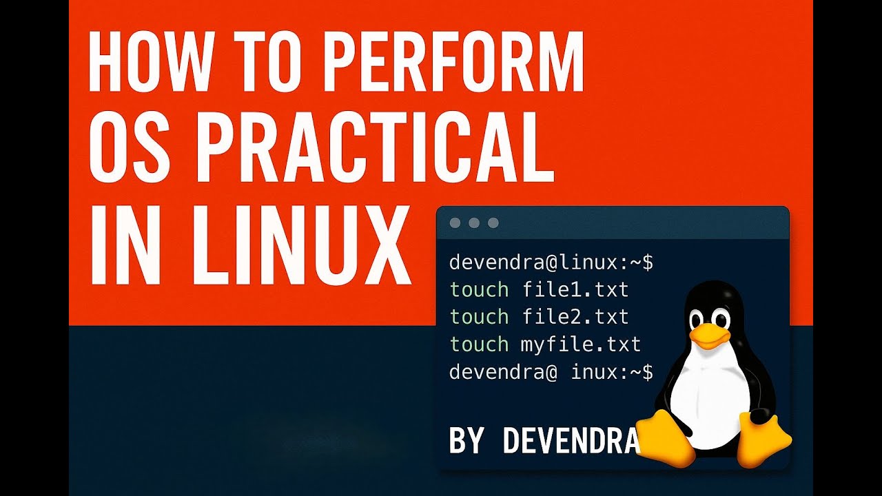 How to perform Os Practial (kgce) - YouTube