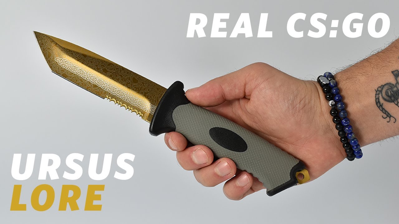 REAL CS:GO KNIVES - URSUS - Lore - KNIFY - YouTube
