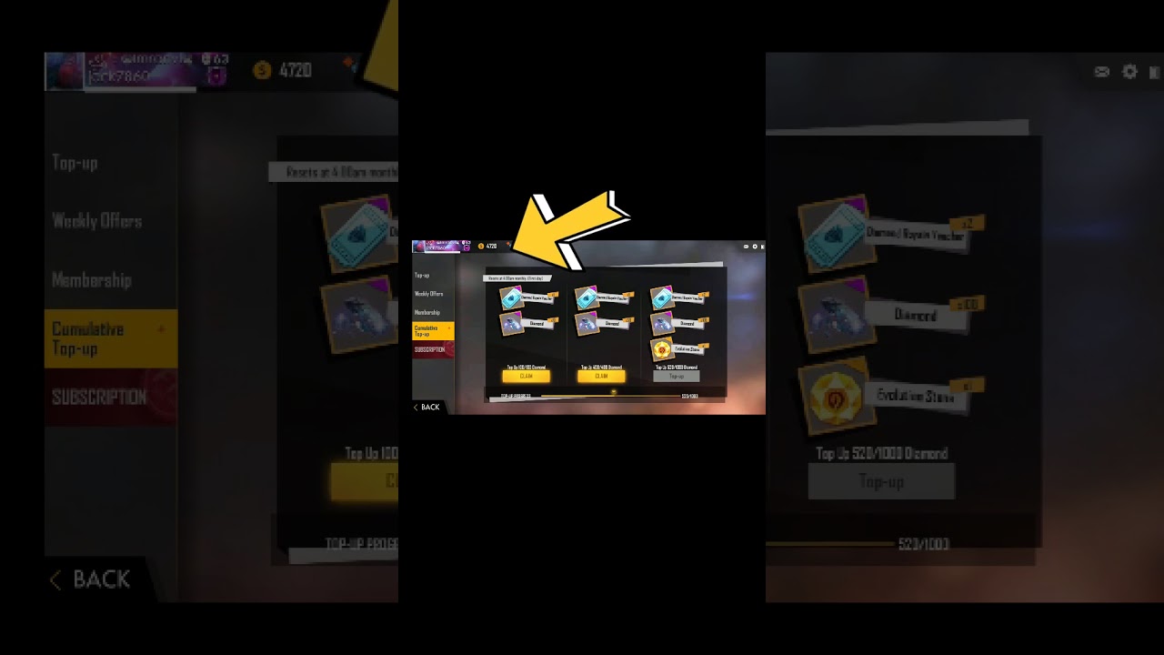 Free fire top up Diamond - YouTube