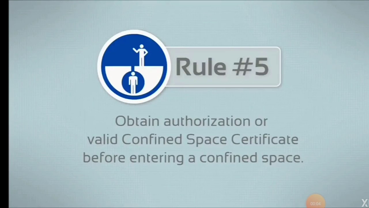 #RULE 5: CONFINED SPACE - YouTube