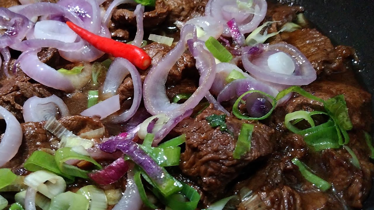 HOW TO COOK CARABAO MEAT STEAK YouTube