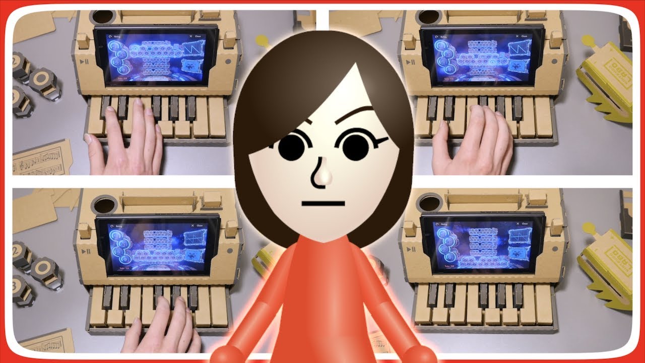 Mii Channel Theme but it's played on NINTENDO LABO!!! - YouTube