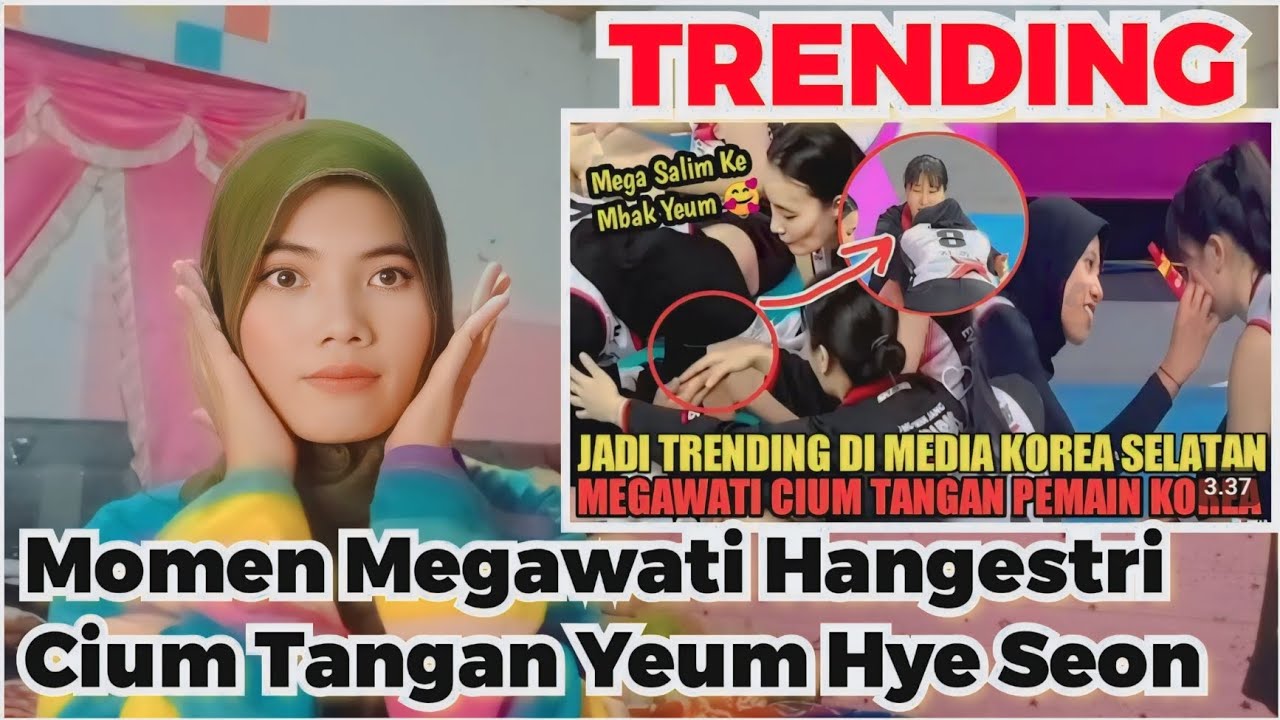 SAMPAI VIRAL DI KOREA MOMEN MEGAWATI CIUM TANGAN YEUM HYE SEON JADI TRENDING MEDIA KOREA SELATAN ...