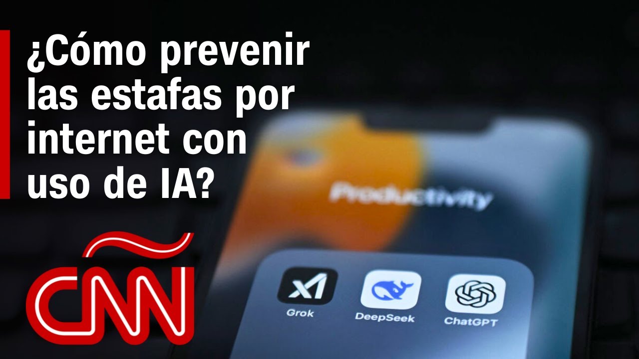 ¿Cómo prevenir las estafas por internet con uso de IA? - YouTube