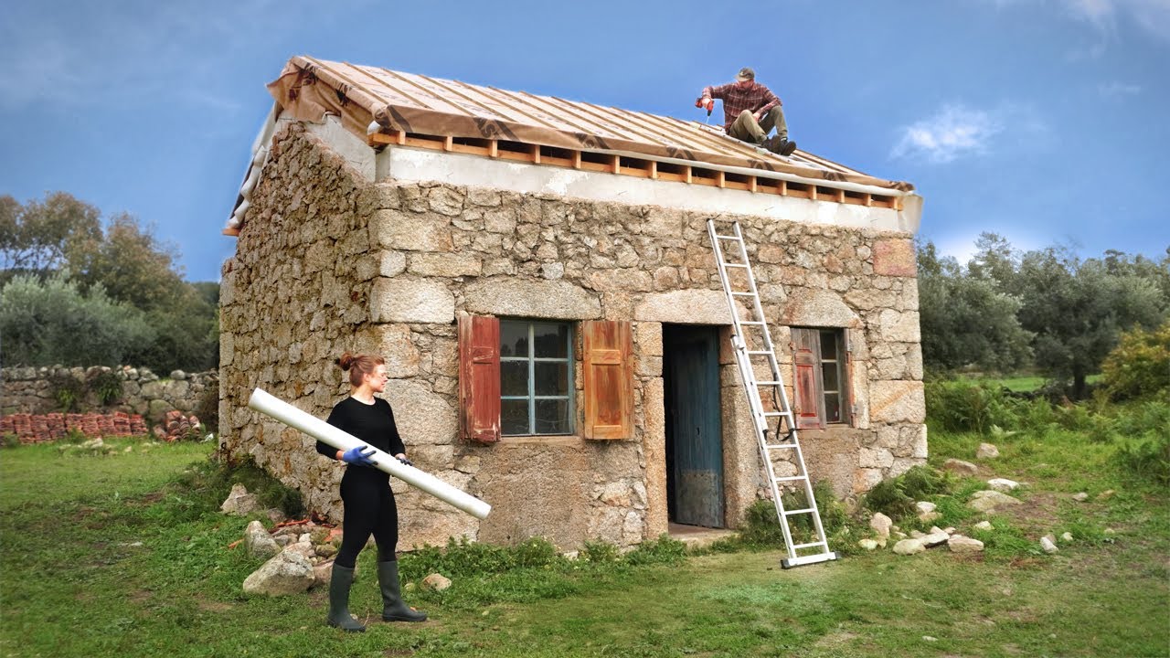 Doing It All Again...Our Small Stone House Renovation Project - YouTube
