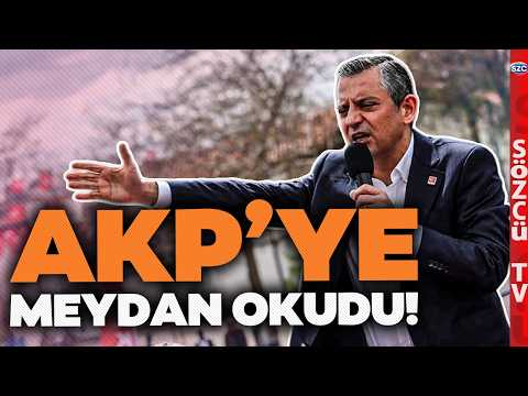 CHP LİDERİ ÖZGÜR ÖZEL'DEN SERT BUTLAN ÇIKIŞI! \