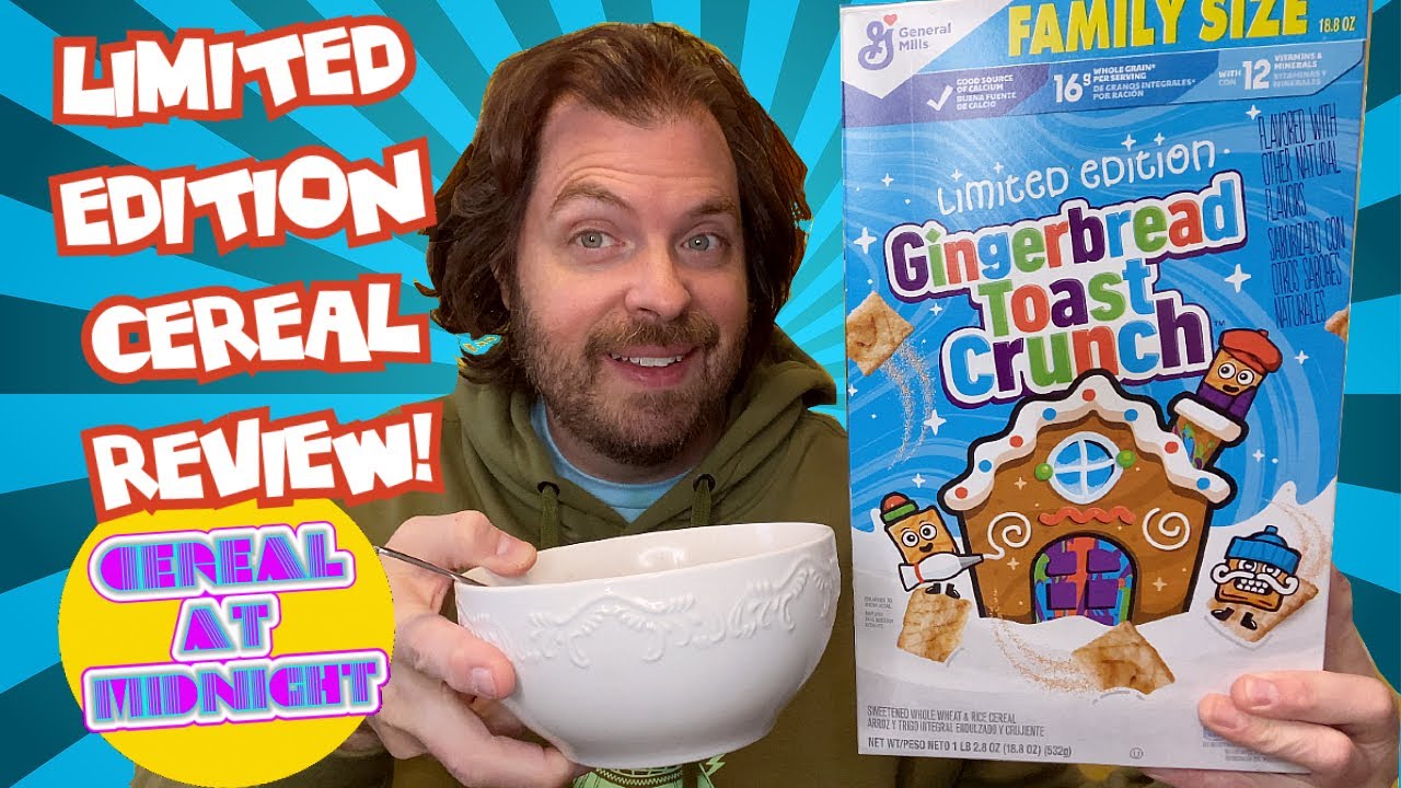 Let's Try Gingerbread Toast Crunch | Cereal Review - YouTube