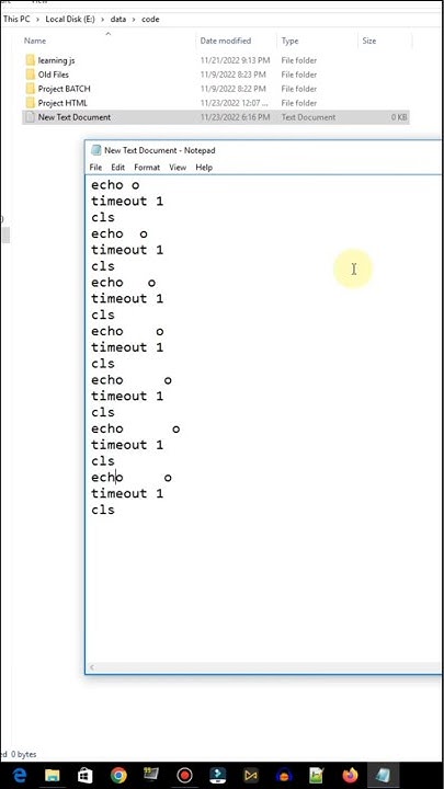 How to make animation in notepad part 1 __ notepad animation ...