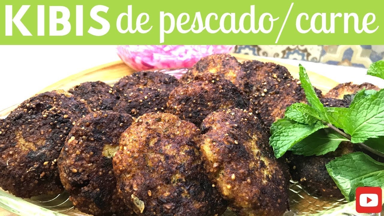 Cómo hacer kibis/ Quibbe/ Quipe de pescado y Carne | Cocina de Addy ...