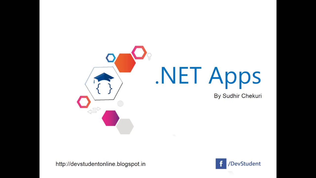 .NET Tutorial - 3 - Apps - YouTube