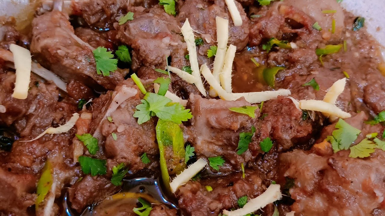 Peshawari Charsi Karahi/Mutton charsi karahi/Authentic charsi karahi ...
