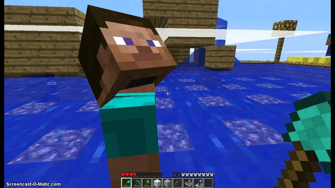MineCraft LD: Pool Party! - YouTube