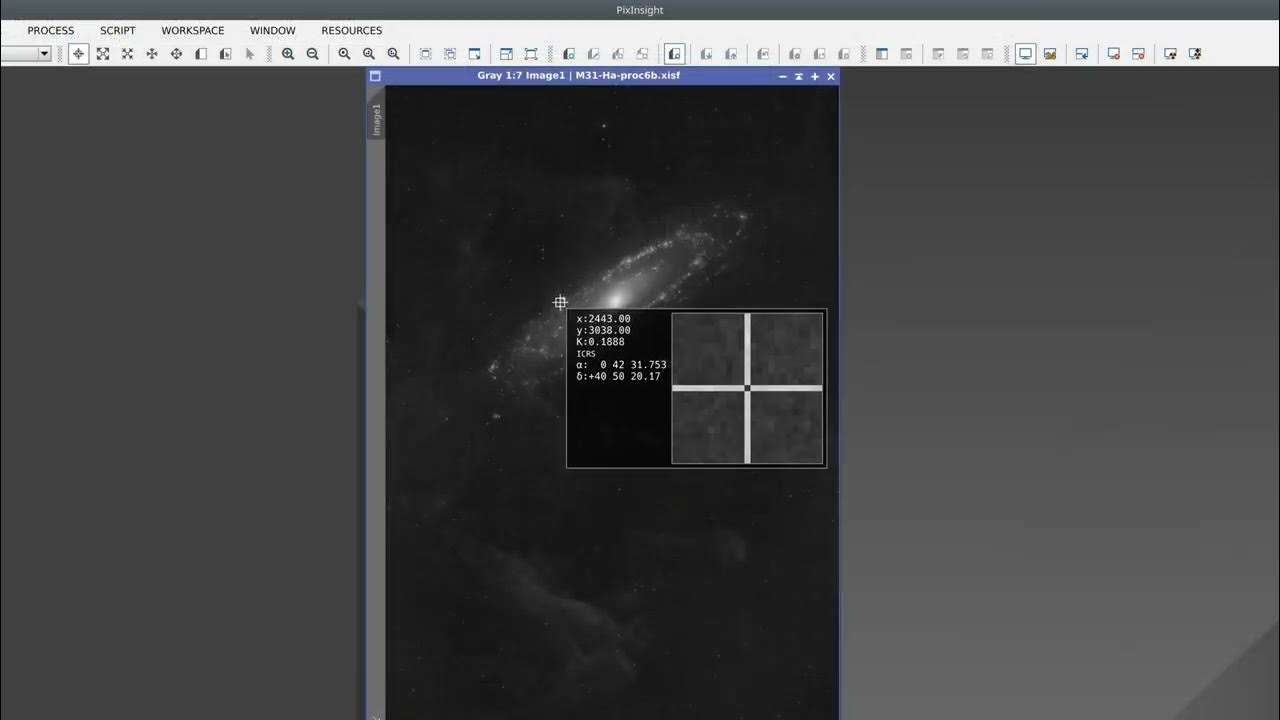 Introduction to PixInsight — 04 Image Windows - YouTube