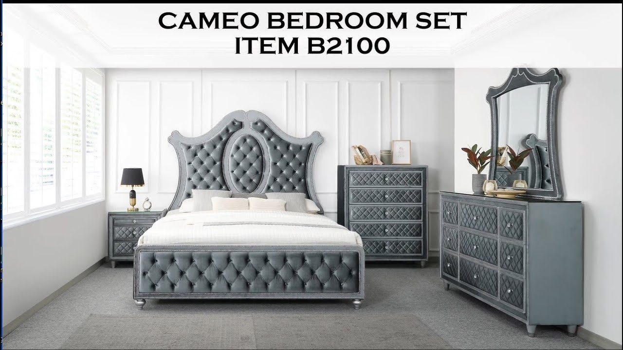 B2100 Cameo Bedroom Set - YouTube