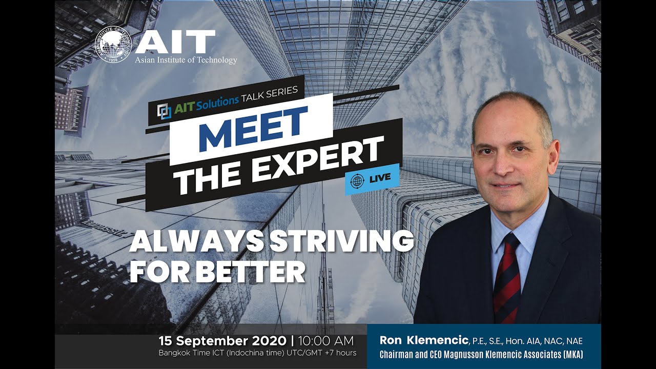 MEET THE EXPERT – Ron Klemencic, Chairman and CEO Magnusson Klemencic ...