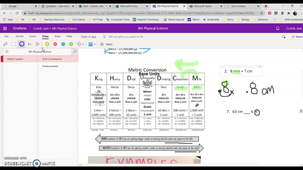 Metric Mania Pt 2 Example - YouTube