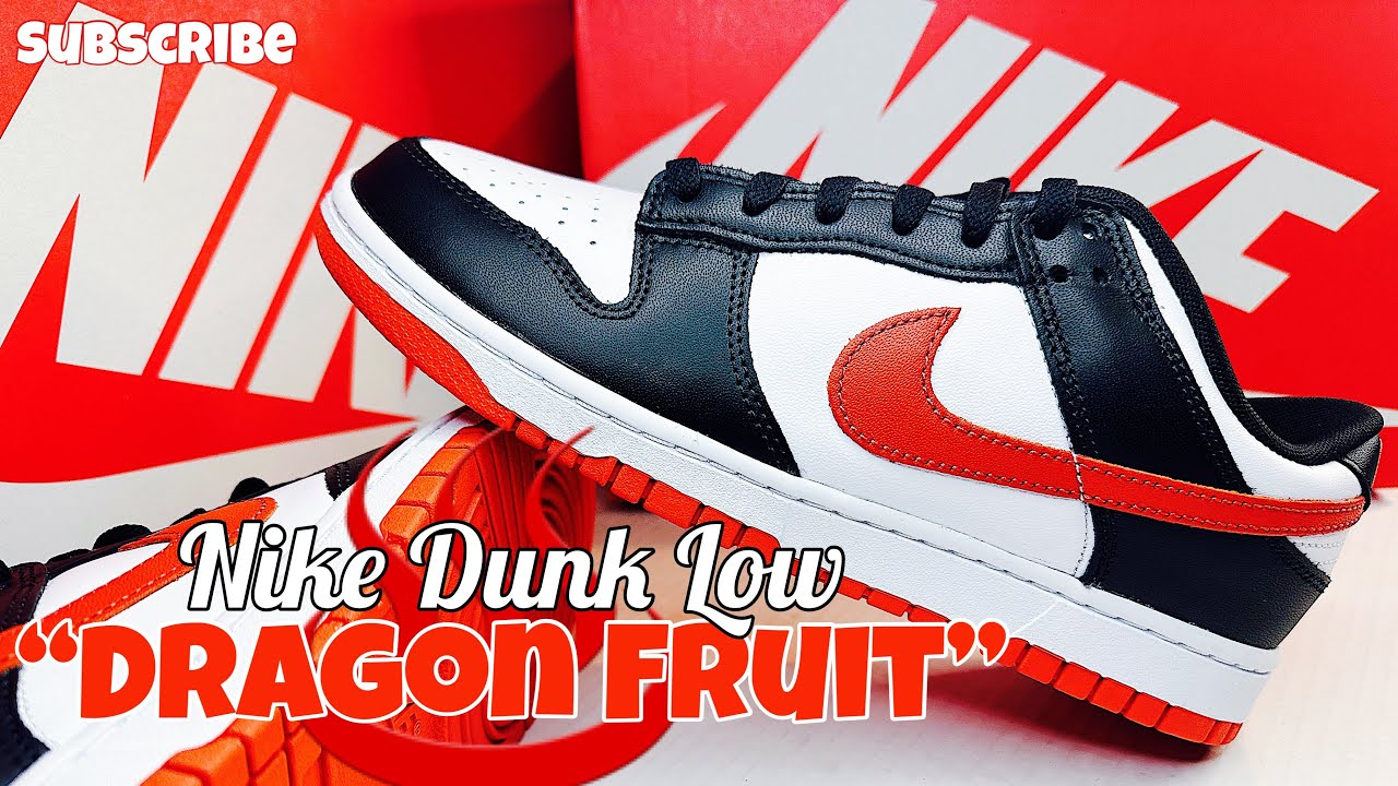 Nike Dunk Low "Dragon Red” Review / Legit Check/ Black Light - YouTube