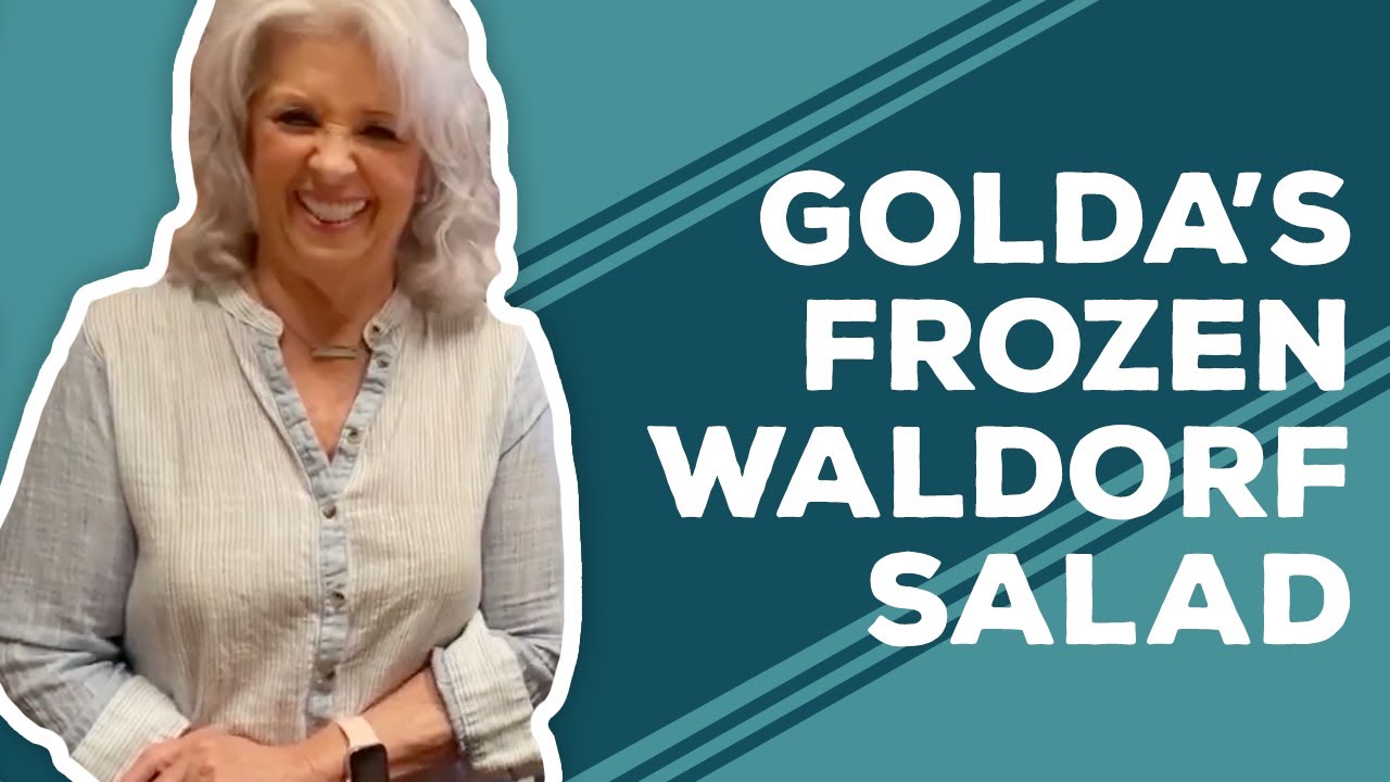 Quarantine Cooking: Golda's Frozen Waldorf Salad Recipe - YouTube