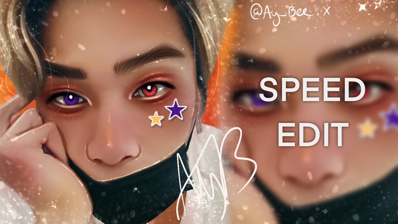 IBisPaint X - NCT/WAYV XIAOJUN speed edit || Manipulation - YouTube