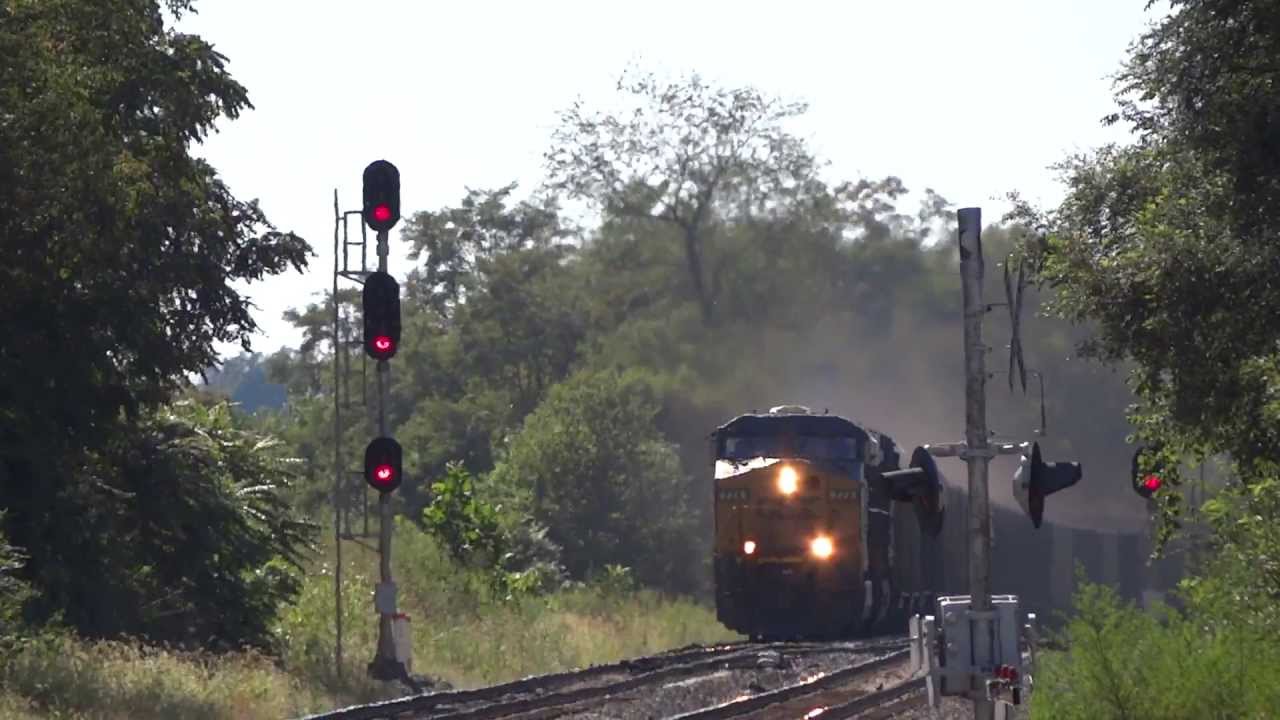 A Dusty CSX Coal Train - YouTube