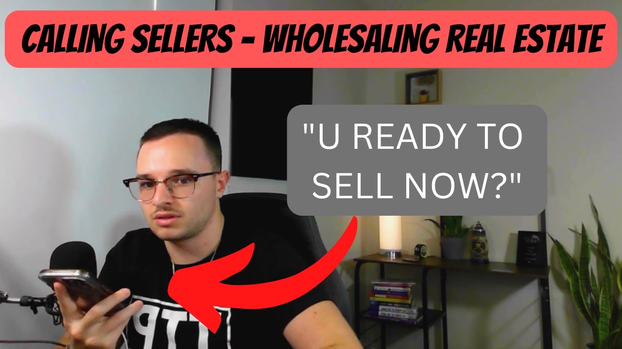 Wholesaling Real Estate Calling Sellers - Making 2 Offers - YouTube