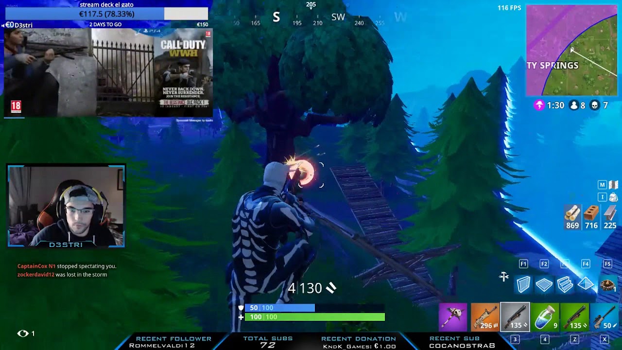 FORTNITE: GANANDO CON LA NUEVA GRANADA! - YouTube